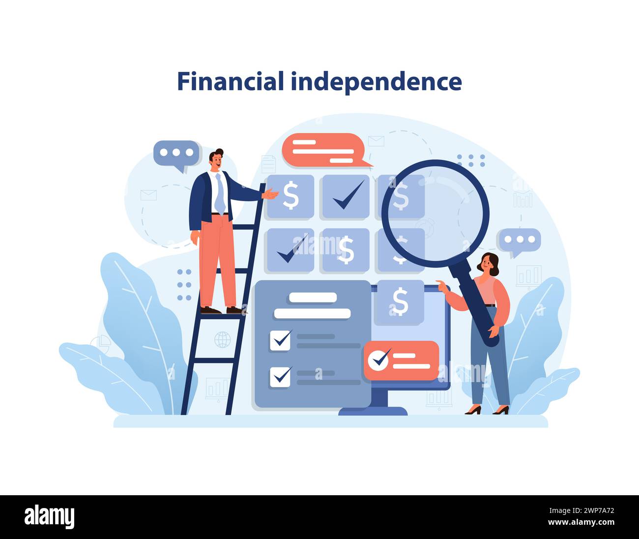 Financial independence, FIRE concept. Money savings and investment for ...