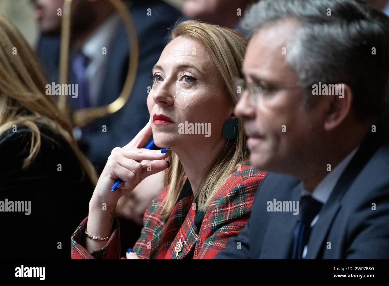 Paris, France. 07th Nov, 2022. Deputy, Stephanie Galzy attends a ...