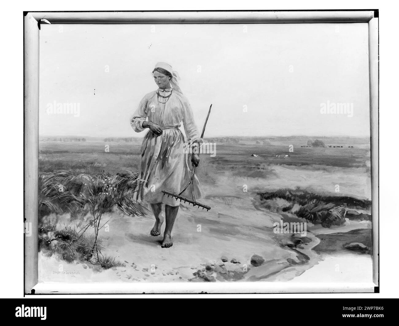 Rural scene depicting Cut Out Stock Images & Pictures - Alamy
