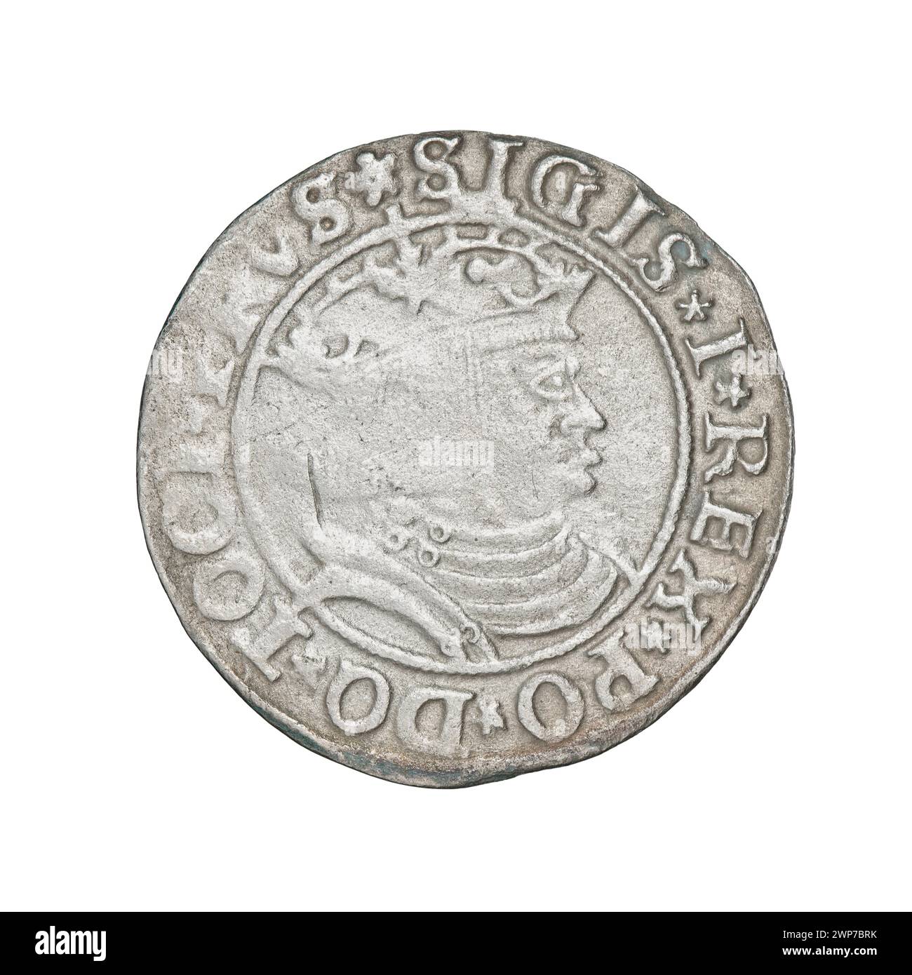 A 1531 Prussian penny issued by King Zygmunt I Stary of Poland ...