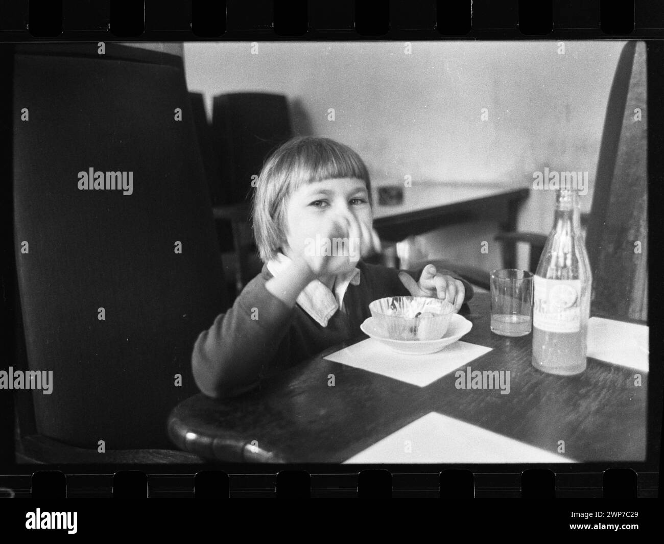 Warsaw. Jerzy Janicki's daughter, journalist of the weekly "Wiatr ...