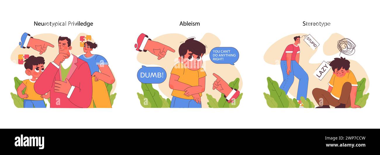 Neurotypical privilege set. Challenges of bias, ableism, and ...