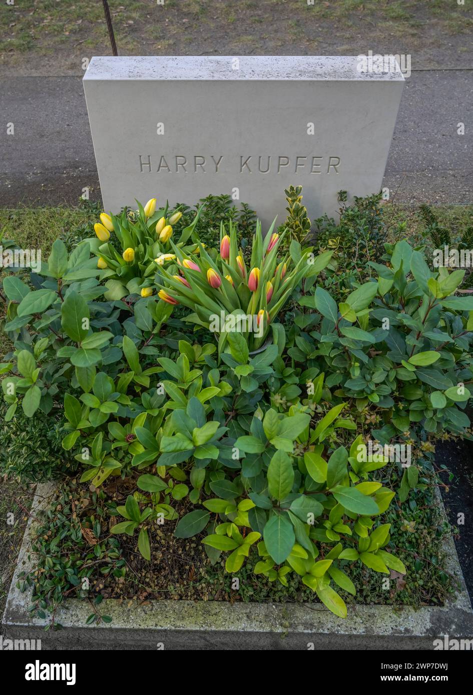 Harry Alfred Robert Kupfer, Grab, Dorotheenstädtischer Friedhof ...