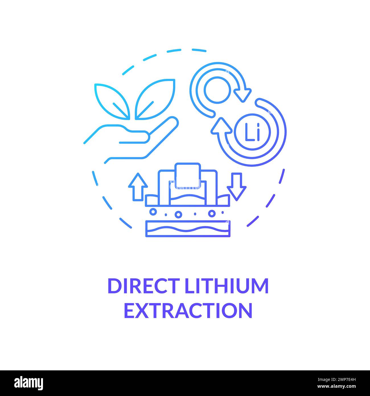 Lithium mining Cut Out Stock Images & Pictures - Alamy