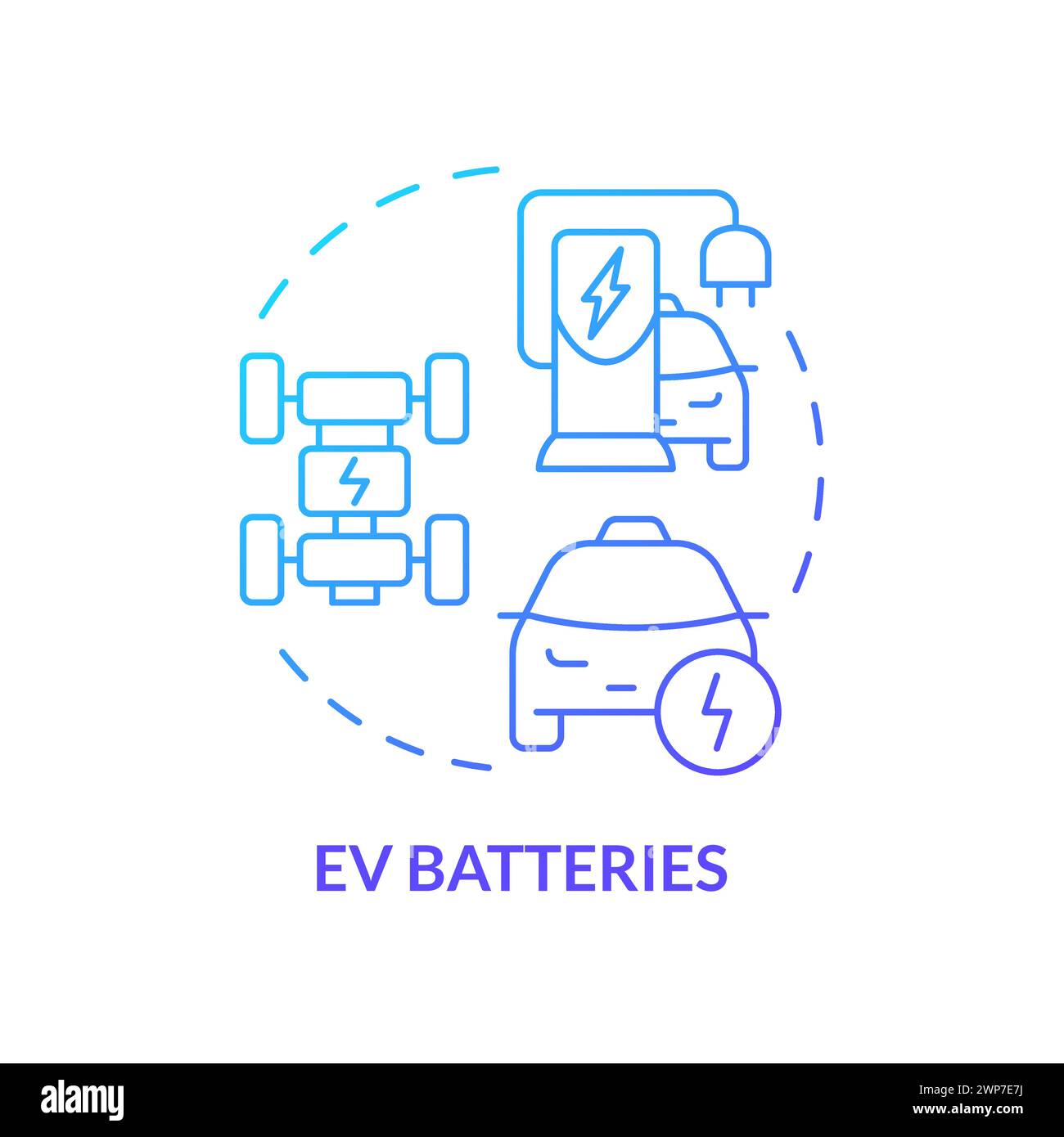 EV batteries blue gradient concept icon Stock Vector Image & Art - Alamy EV batteries blue gradient concept icon Stock Vector Image & Art - Alamy