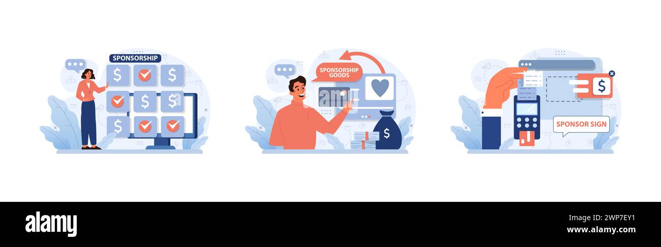 Sponsorship set. Professionals navigate funding options. Choosing ...