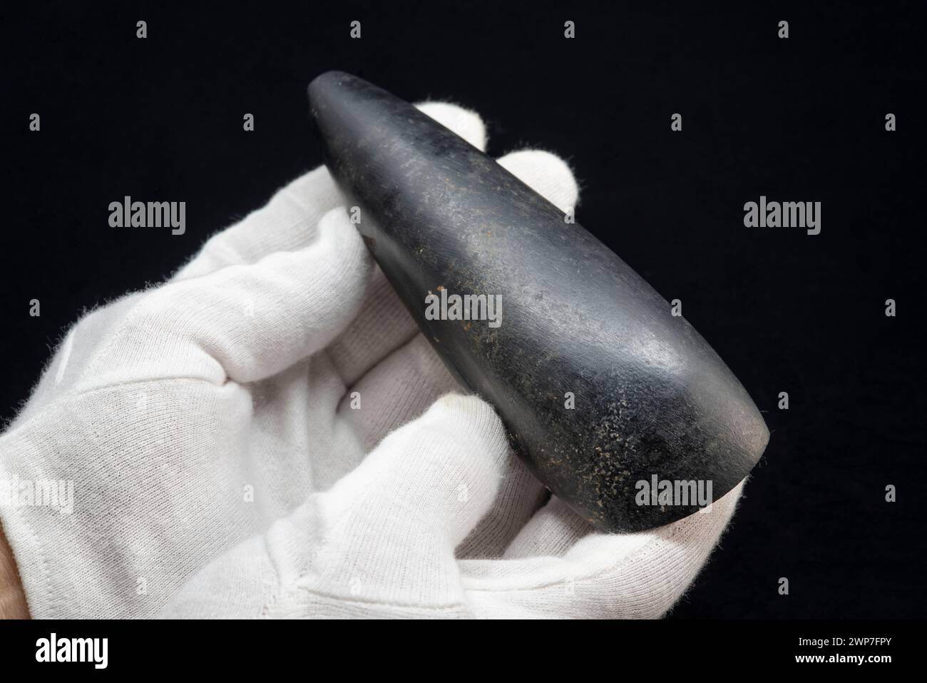 Neolithic stone axe Stock Photo - Alamy