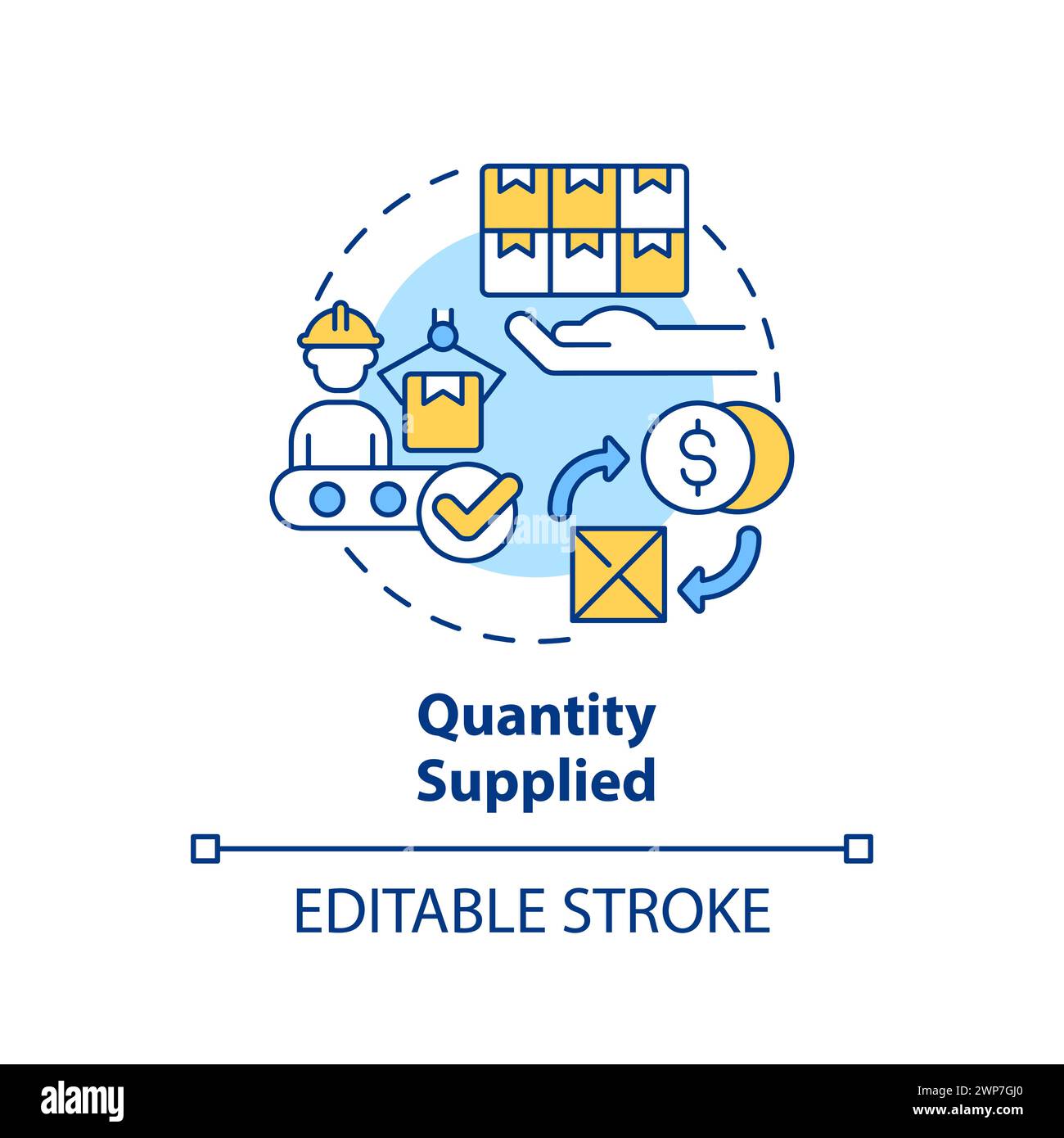 Quantity supplies multi color concept icon Stock Vector Image & Art - Alamy Quantity supplies multi color concept icon Stock Vector Image & Art - Alamy