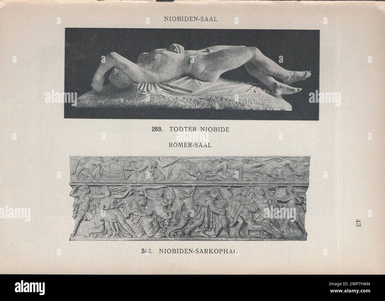 Antique dead niobid statue hi-res stock photography and images - Alamy