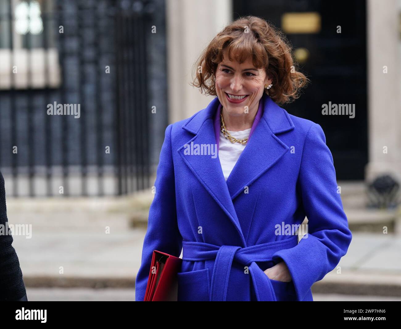 Health Secretary Victoria Atkins arriving in Downing Street, London ...