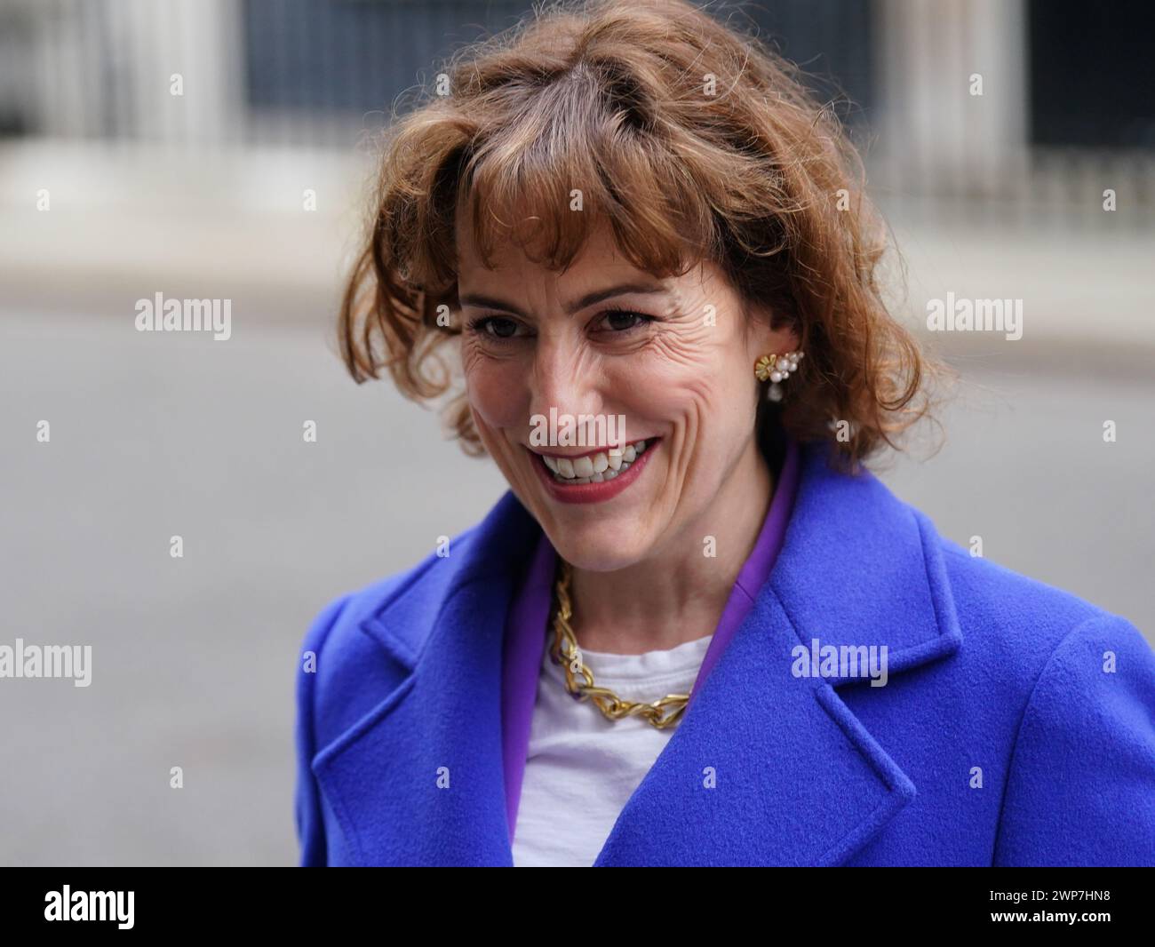Health Secretary Victoria Atkins arriving in Downing Street, London ...