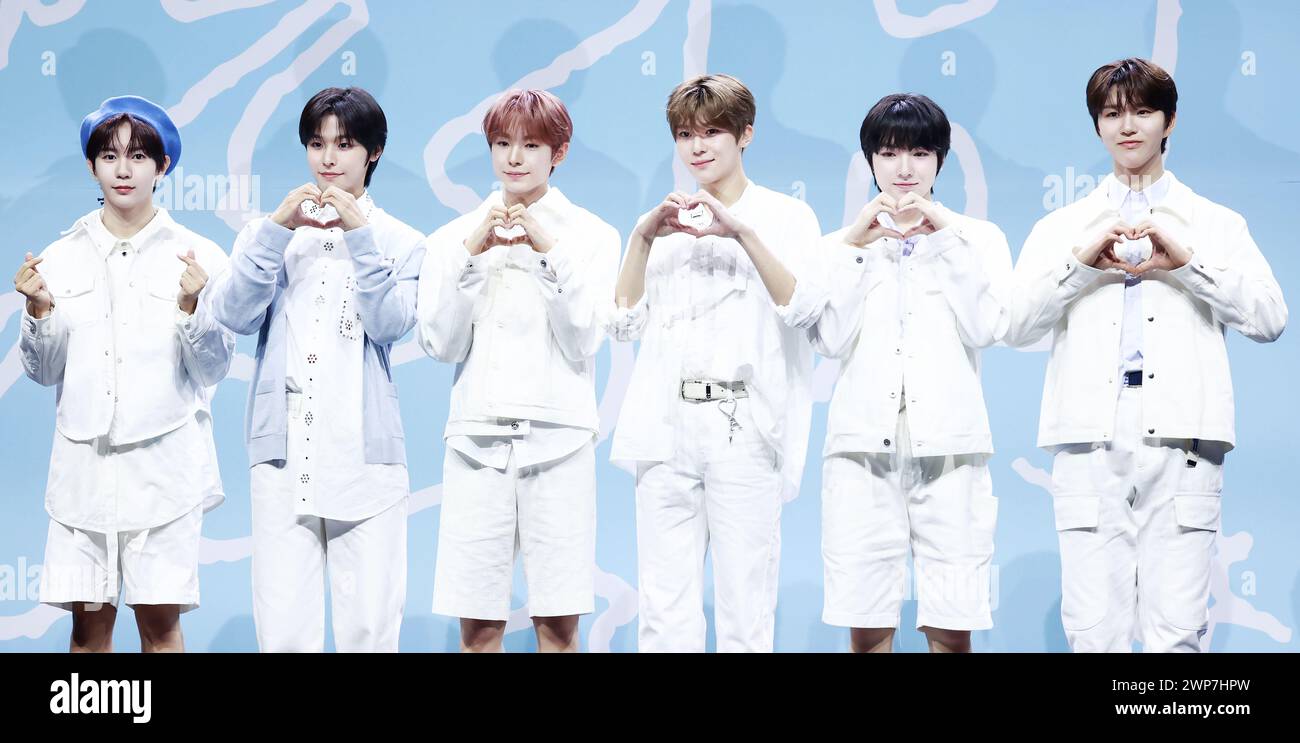 06th Mar, 2024. S. Korean boy group NCT WISH South Korea boy group NCT ...