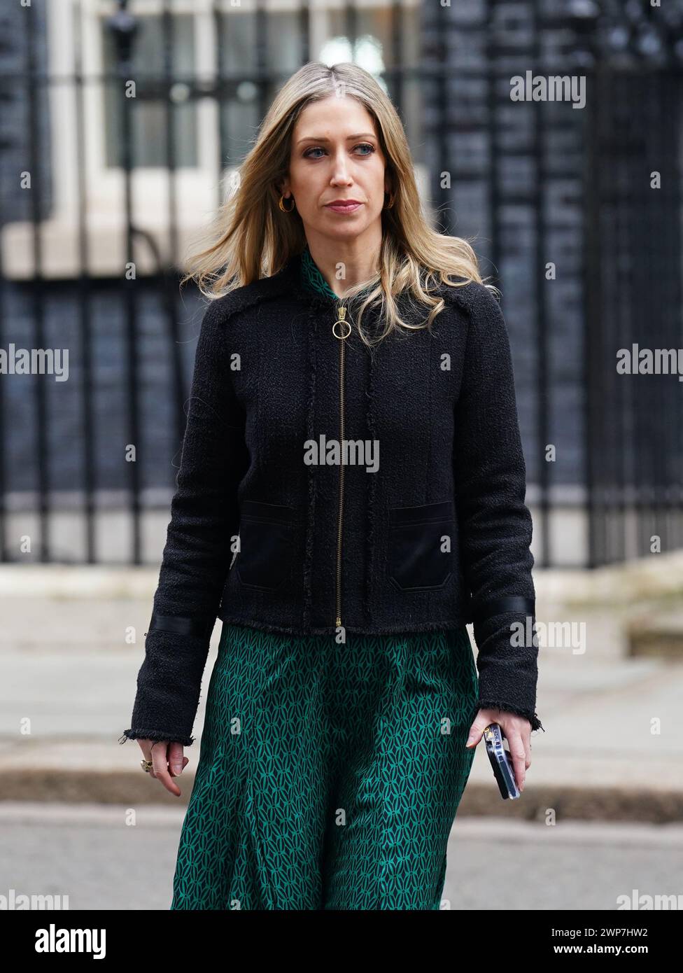 Chief Secretary to the Treasury Laura Trott arriving in Downing Street ...