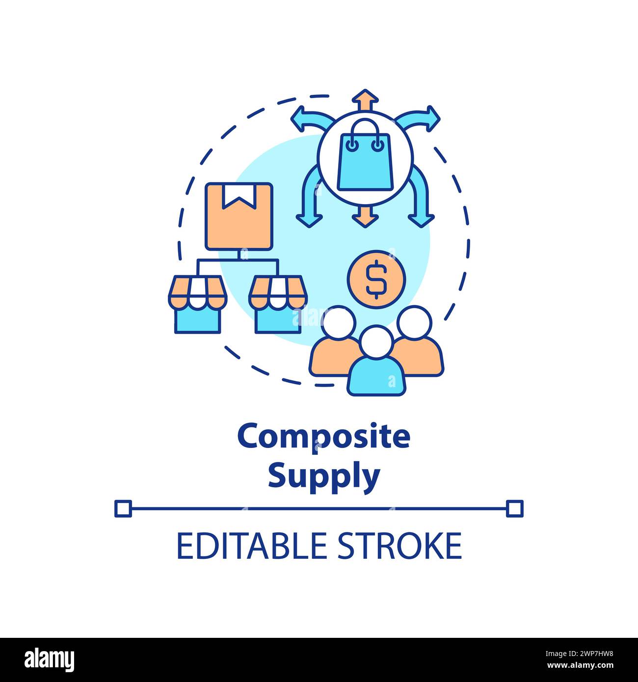 Composite supply multi color concept icon Stock Vector Image & Art - Alamy Composite supply multi color concept icon Stock Vector Image & Art - Alamy