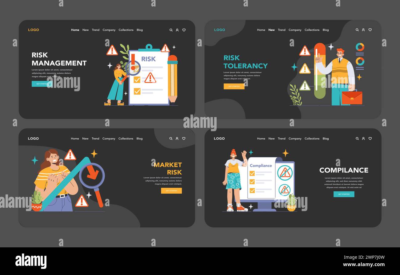 Risk Management concept. Strategic business solutions for uncertainty ...