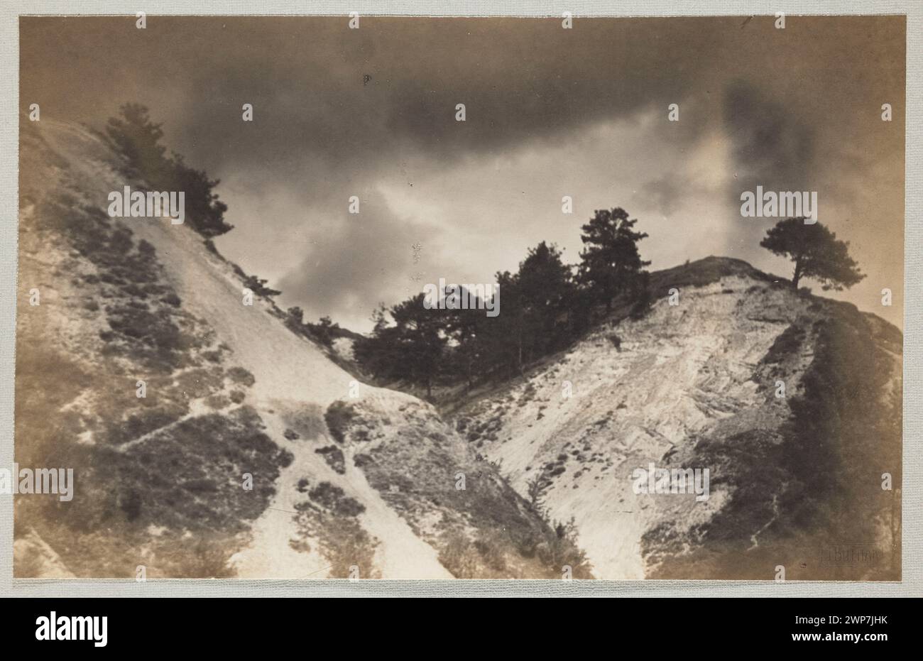 This 1912 photograph by Jan Bu Hak depicts the hills near Góra ...