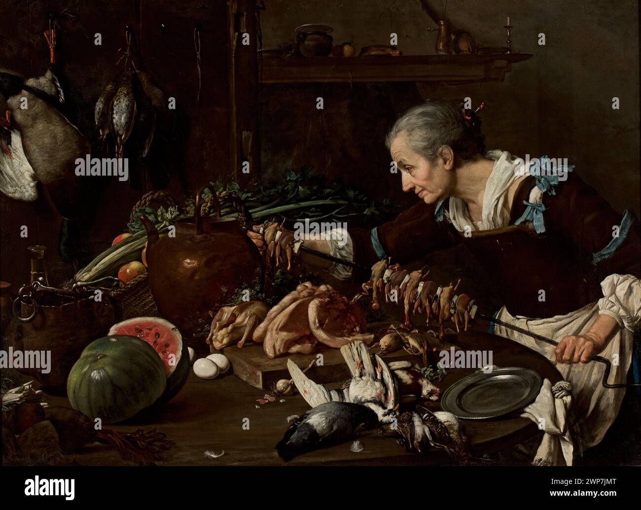 17th century painting kitchen hi-res stock photography and images - Alamy