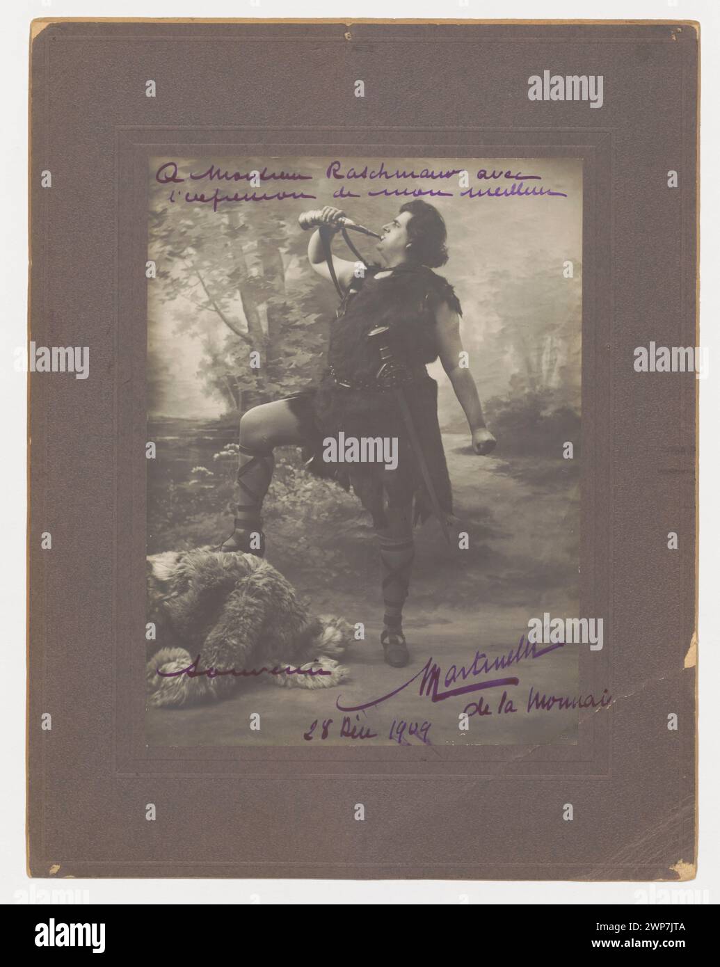 Portrait of Giovanni Martinelli (1885-1969), Wywak in the SKIE in a ...