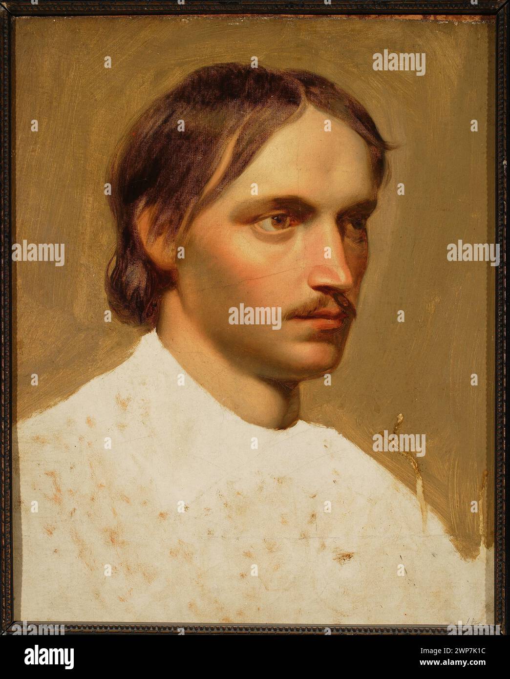 Portrait of Wincenty Chochlik Wasilewski (1849–1897), created in 1867 ...