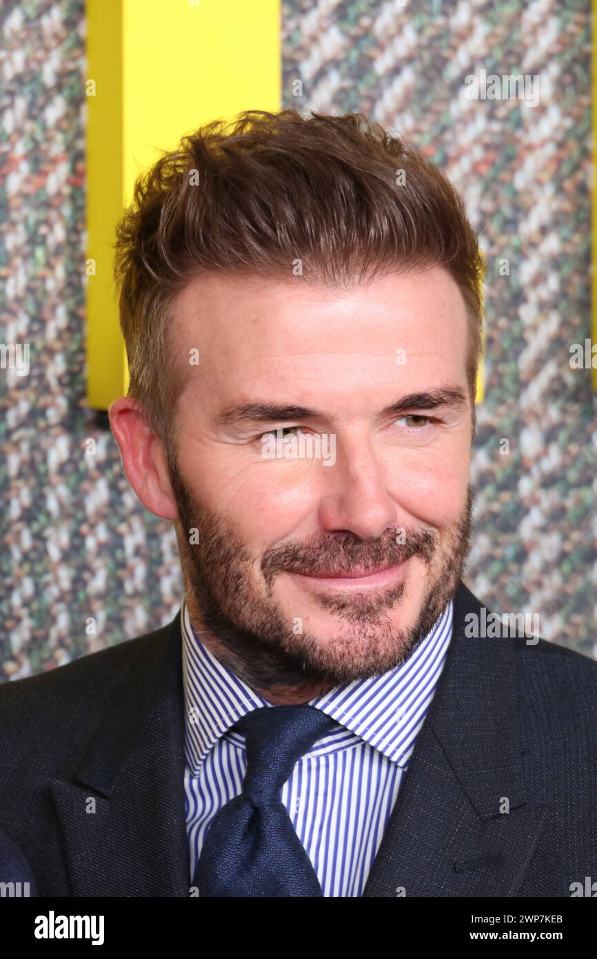David Beckham, THE GENTLEMEN UK Series Global Premiere, Theatre Royal, Drury Lane, London, UK ...