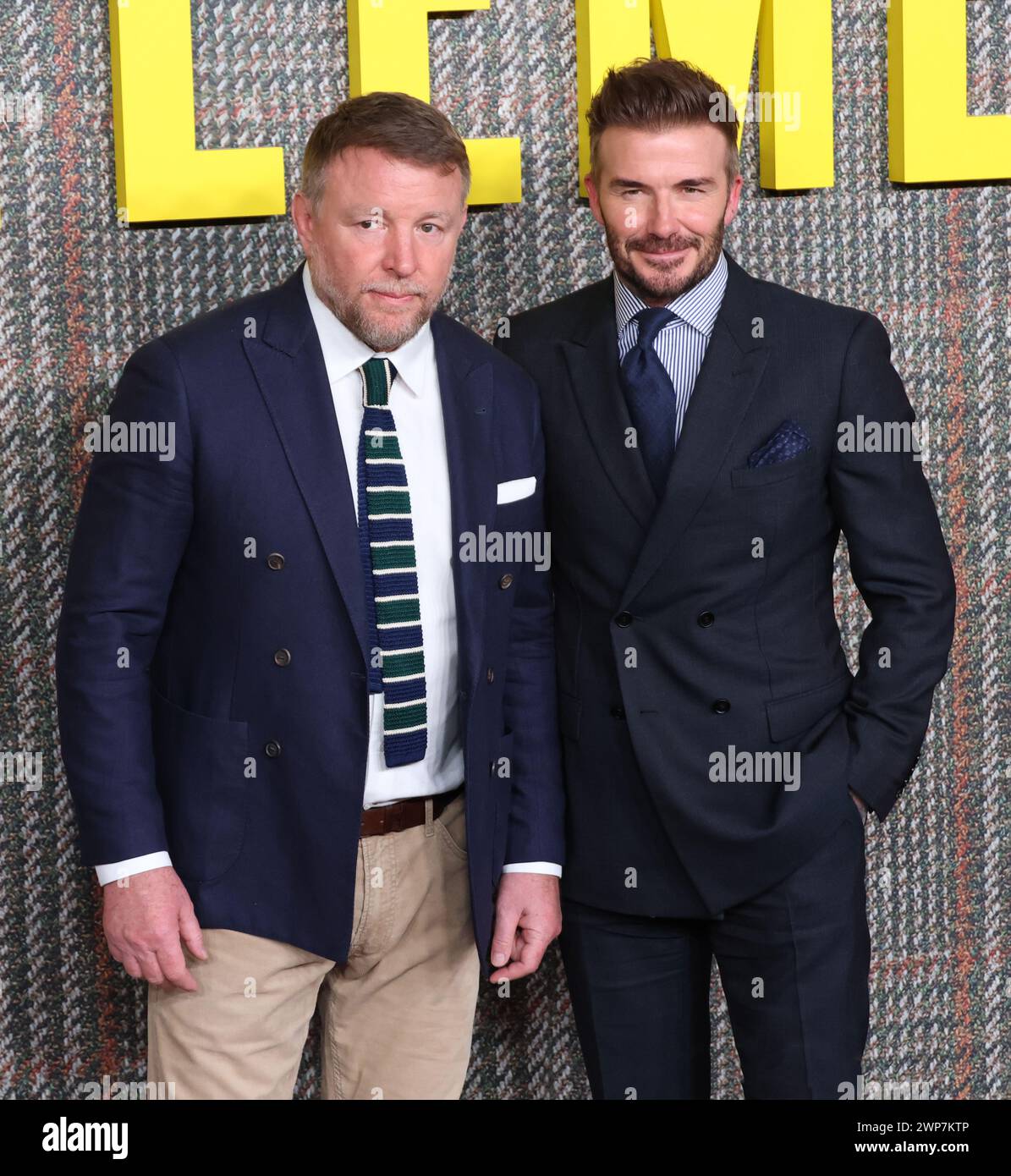 Guy Ritchie and David Beckham, THE GENTLEMEN UK Series Global Premiere, Theatre Royal, Drury ...