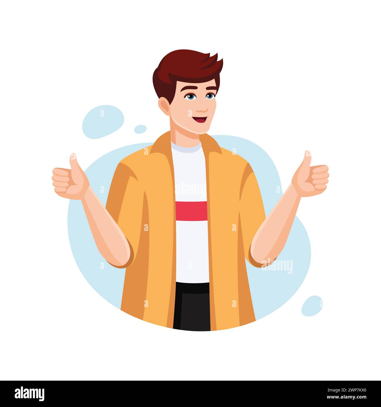 Approval cartoon hi-res stock photography and images - Alamy