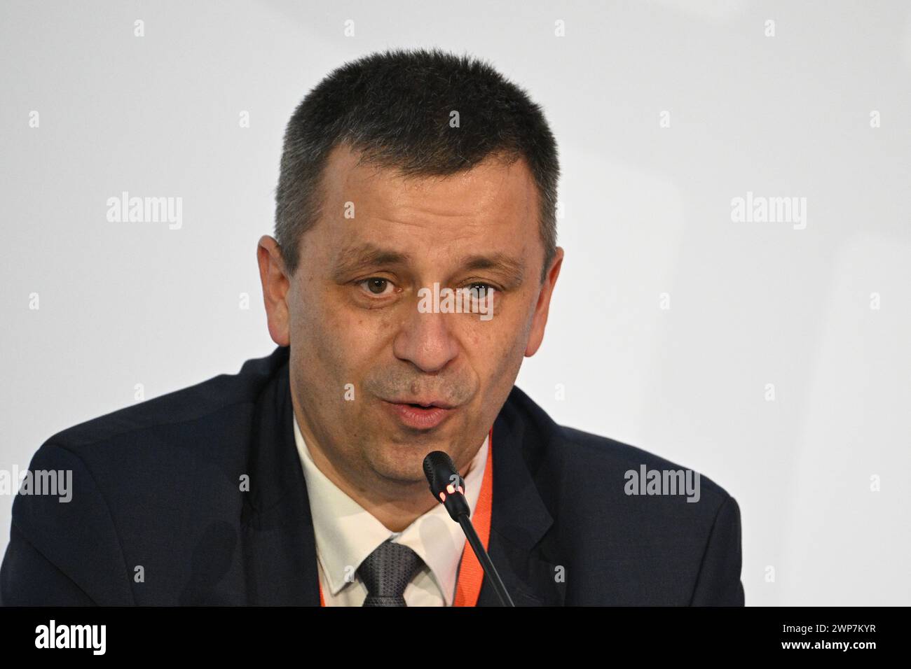 Prague, Czech Republic. 05th Mar, 2024. Luc Remont, CEO of French power ...