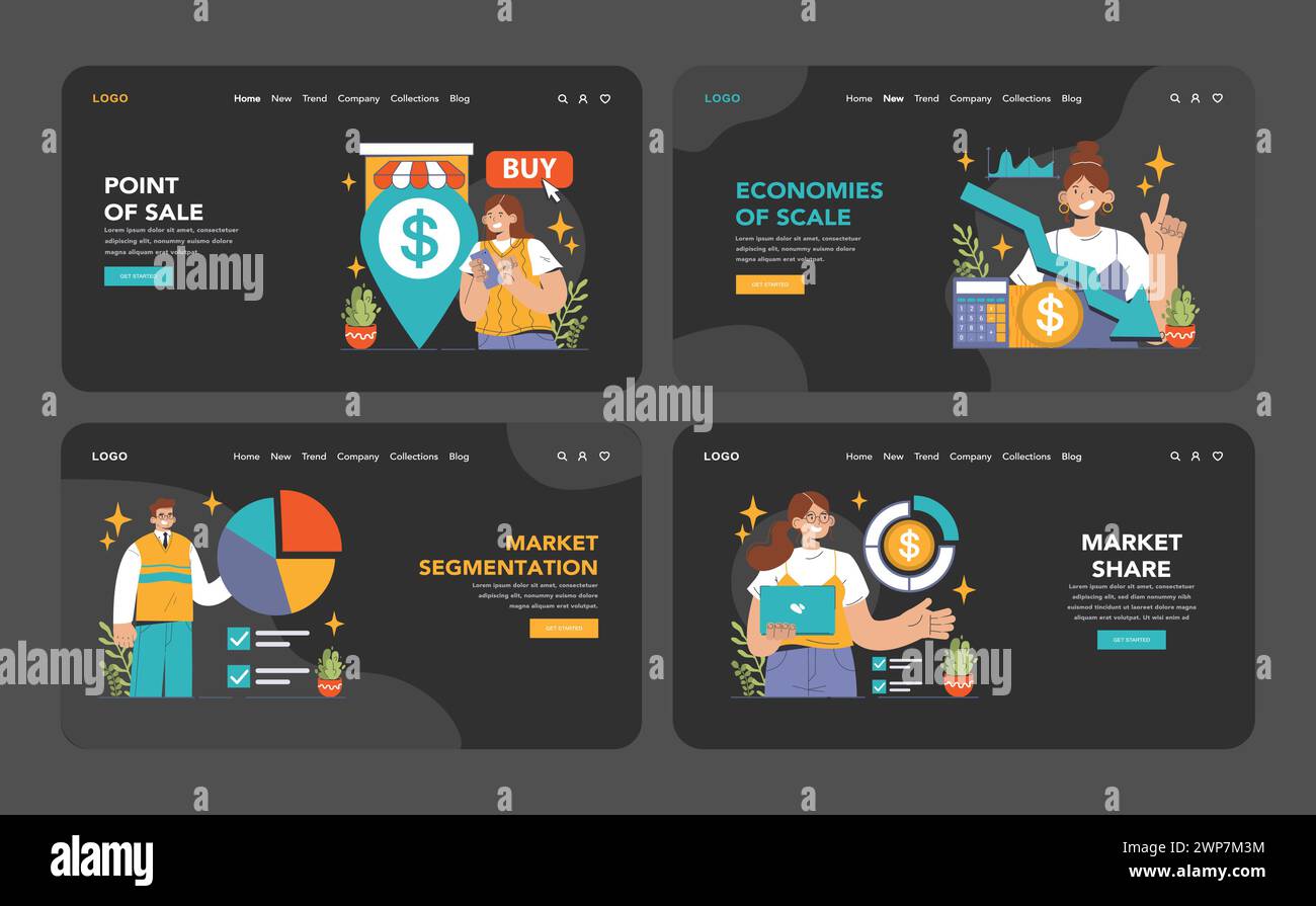 Mass Market Web Or Landing Set Mass Production Economics Targeted Audience And Market