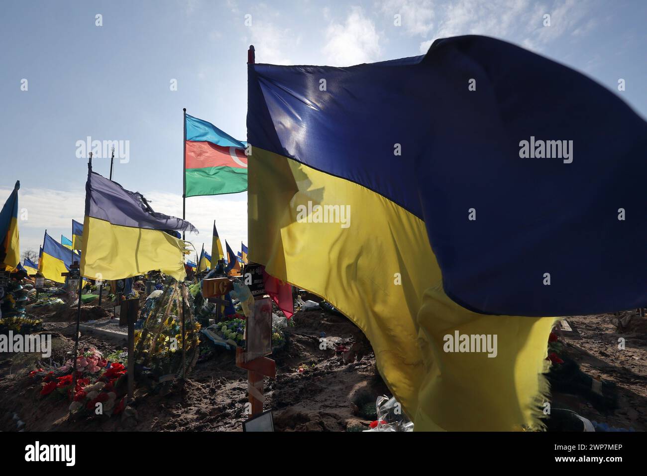 Azerbaijan ukraine flag hi-res stock photography and images - Alamy