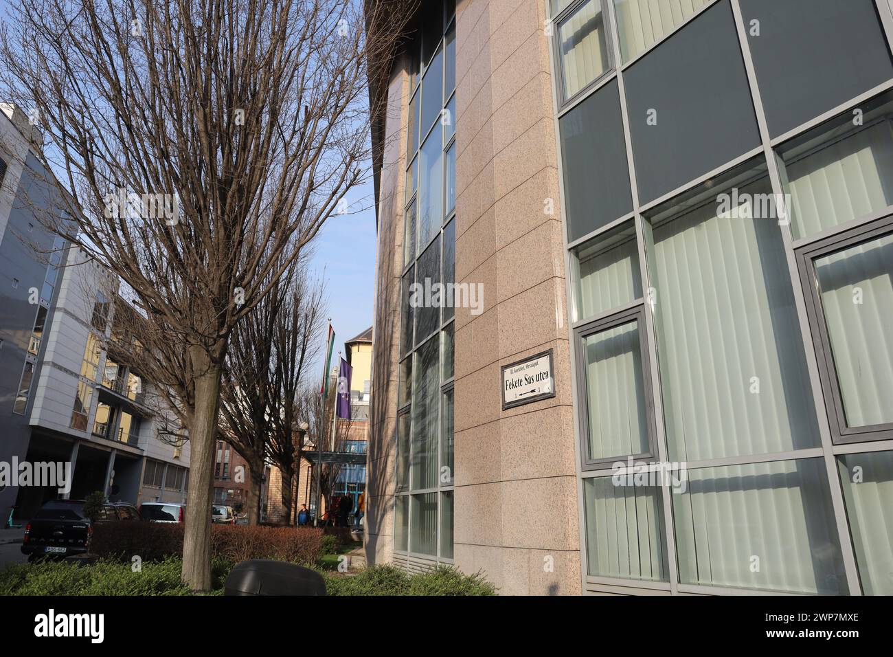 06, March, 2024. At 8:15 a.m. Fekete Sas utca 3. Budapest, Hungary ...