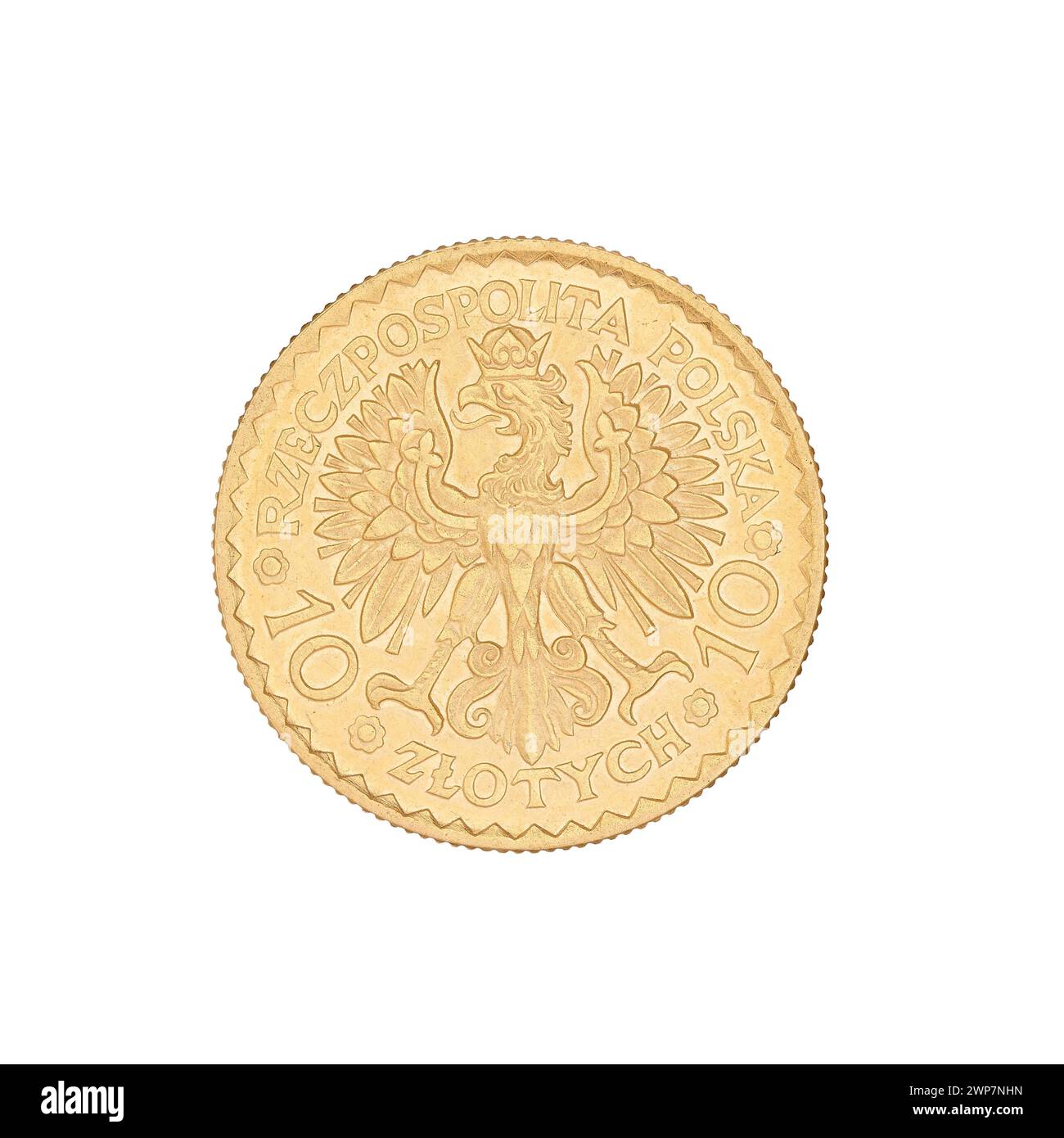 10 zlotys - trial; Trzci Skahs, Zofia (1890-1977), Aleksandrowicz, Jan (1923-1928); 1925 (1925 ...