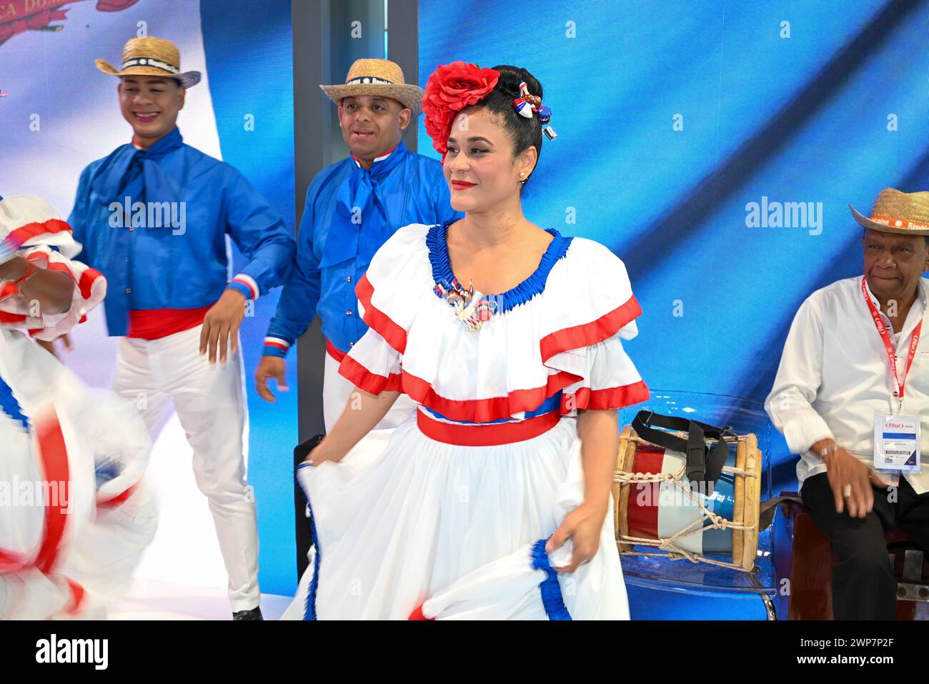 The Dominican dancers dancing at an event Stock Photo - Alamy