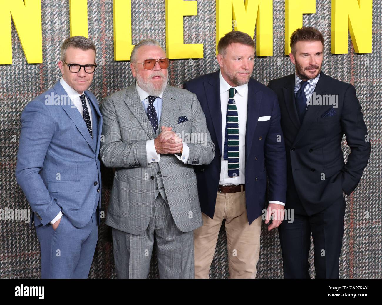 Max Beesley, Ray Winstone, Guy Ritchie and David Beckham, THE GENTLEMEN UK Series Global ...