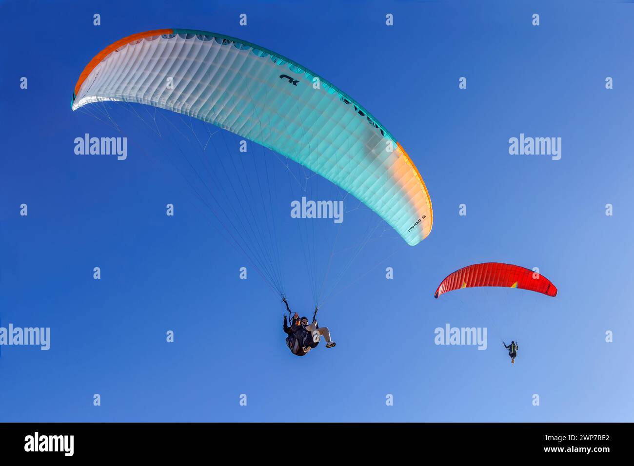 Paragliding pilot flight hi-res stock photography and images - Alamy