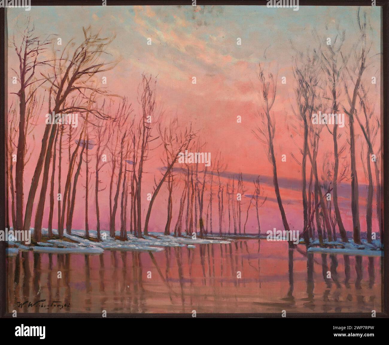 Spring dawn; Wielog 1900 (1900-00-00-1900-00-00);Society of ...