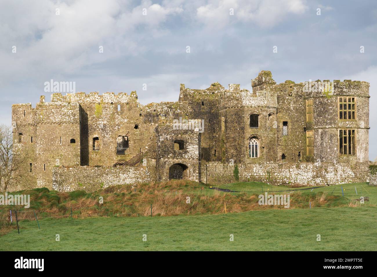 UK, Wales, Carew Castle Stock Photo - Alamy