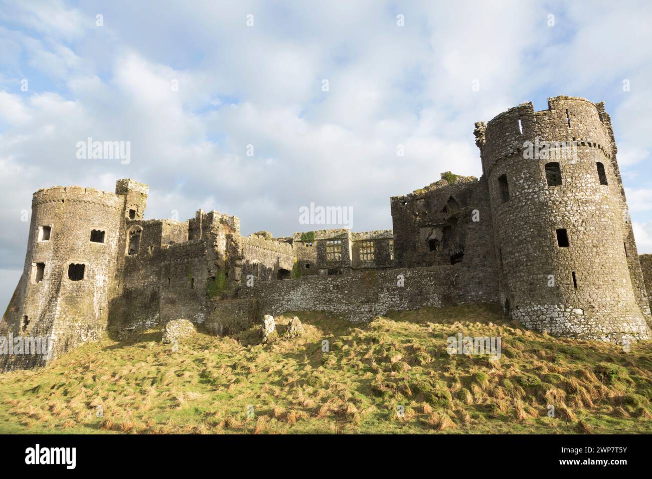 UK, Wales, Carew Castle Stock Photo - Alamy