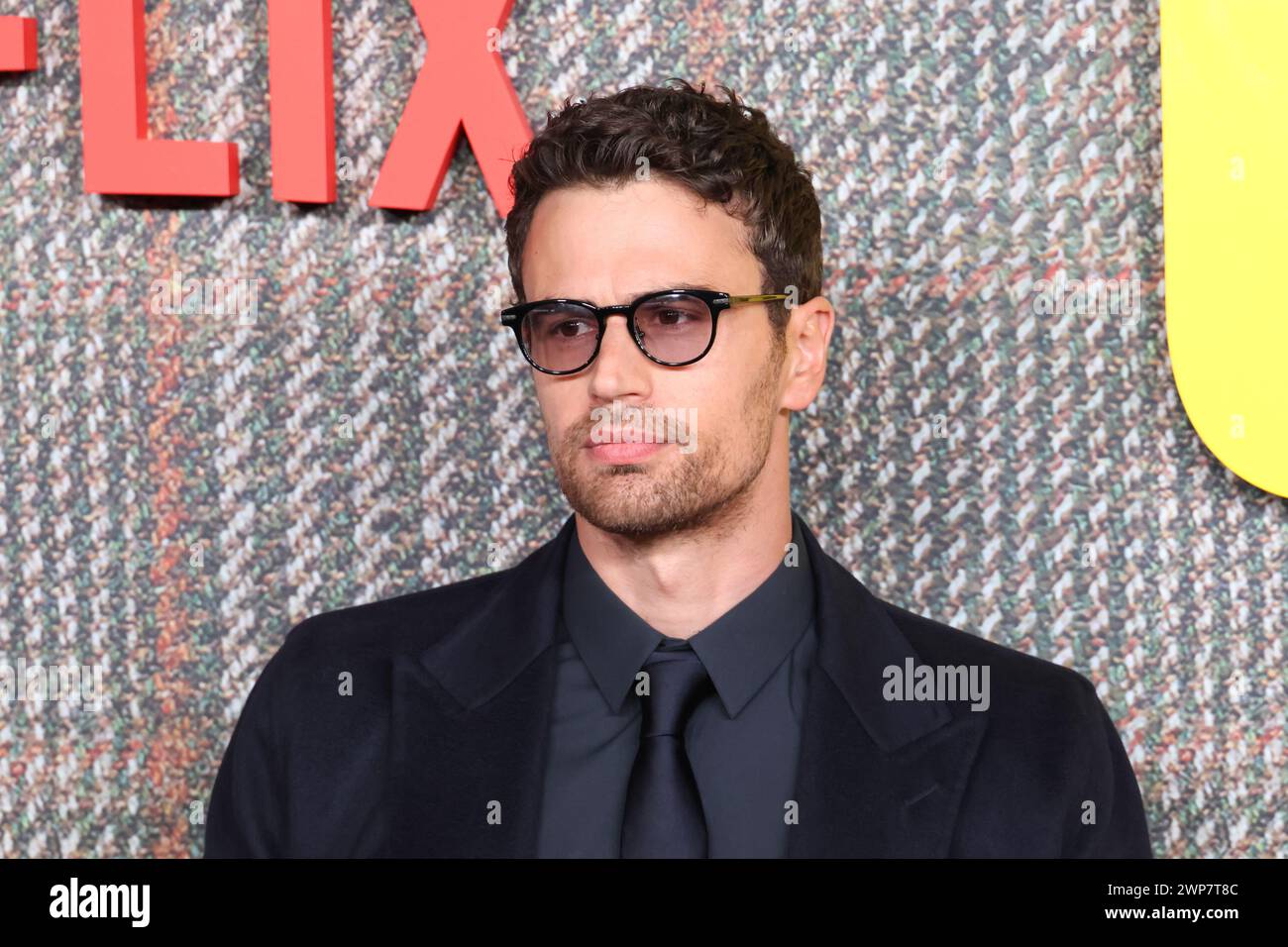 Theo James, THE GENTLEMEN UK Series Global Premiere, Theatre Royal, Drury Lane, London, UK, 05 ...