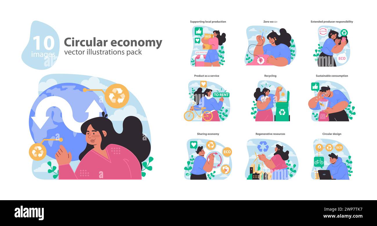 Product sharing Stock Vector Images - Alamy