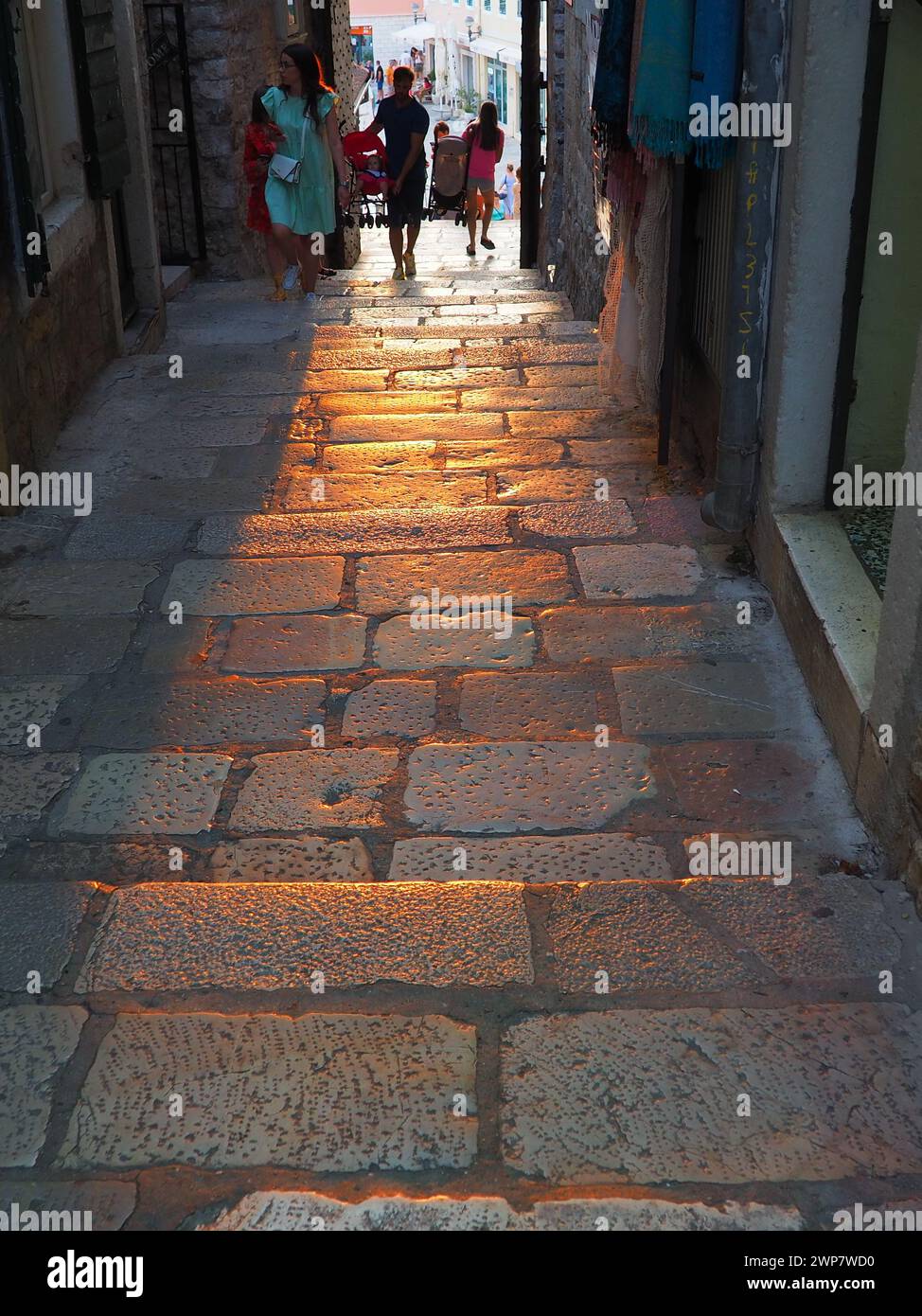 Herceg Novi, Montenegro, old town, Sat-kula tower, Sahat-kula, Tora ...