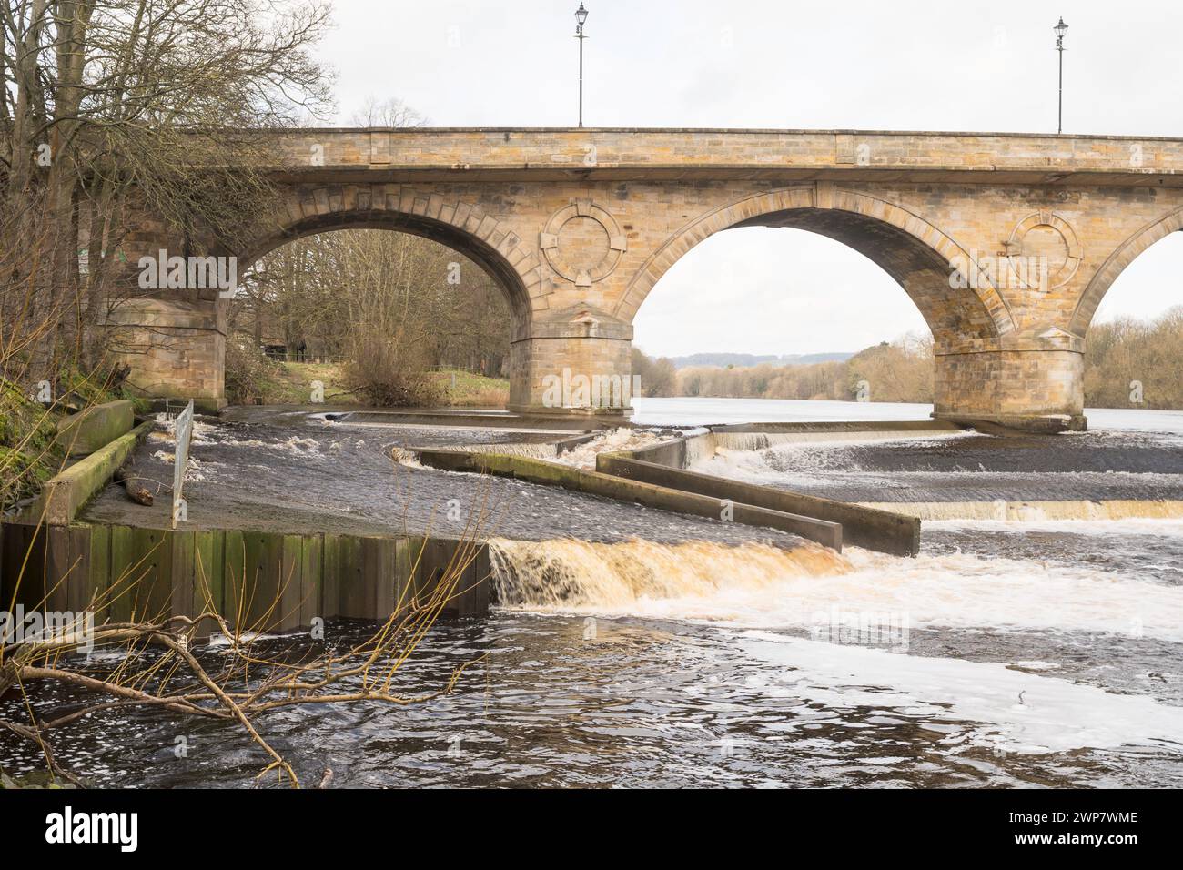 Hexham fish pass hi-res stock photography and images - Alamy