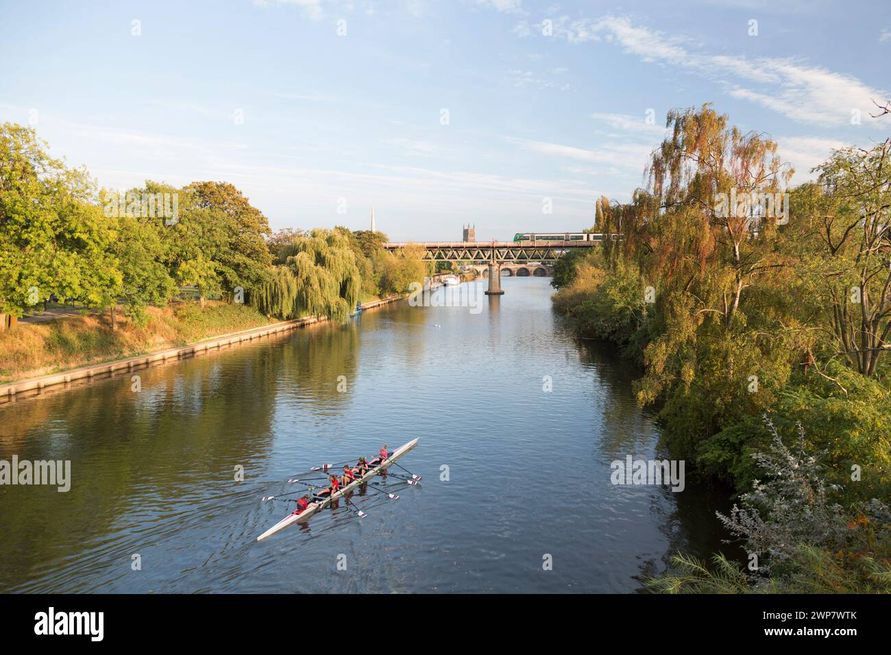 Worcester river bridge hi-res stock photography and images - Alamy