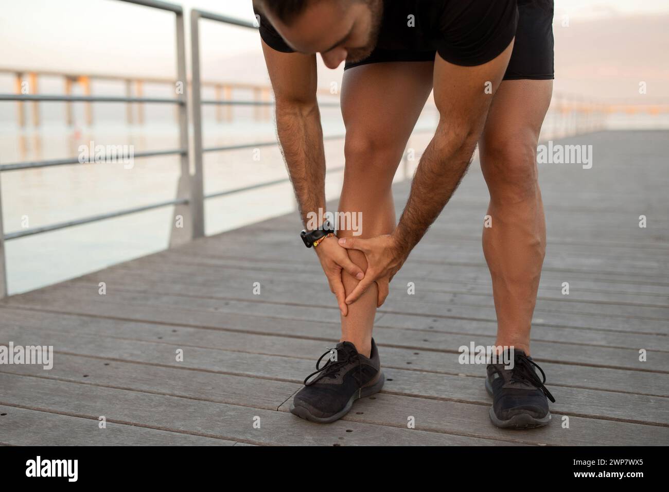 Sore shin hi-res stock photography and images - Alamy