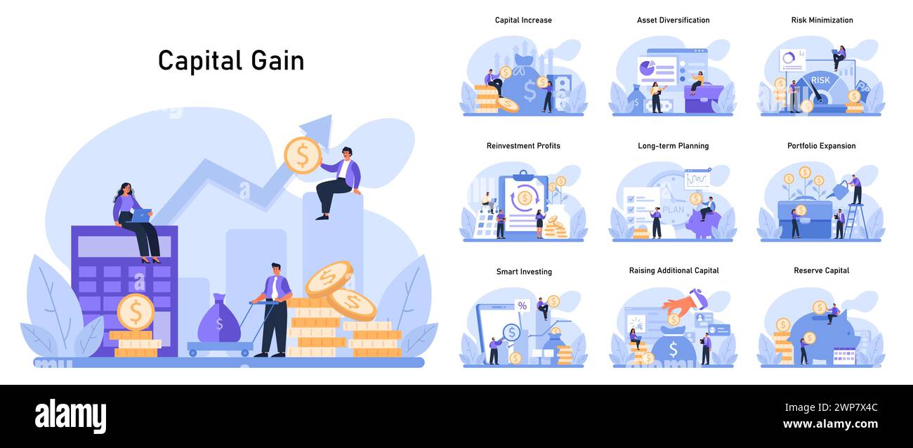 Capital Gain set. Enhancing financial growth through strategic ...