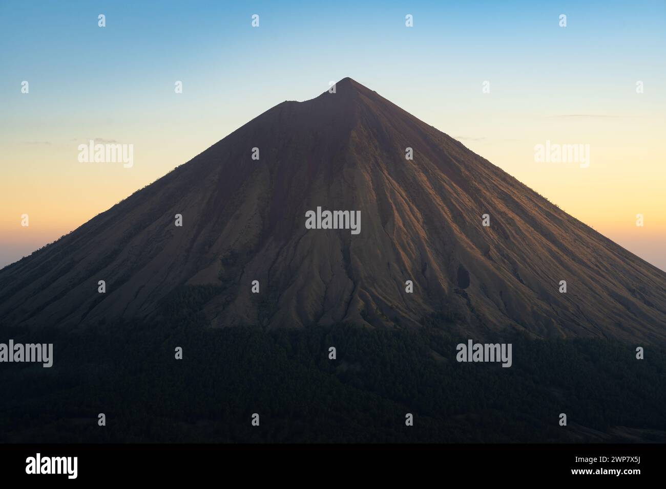 The Inerie volcano on Flores island in Indonesia Stock Photo - Alamy