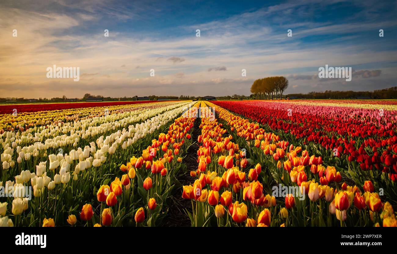 Tulpenfeld hi-res stock photography and images - Alamy