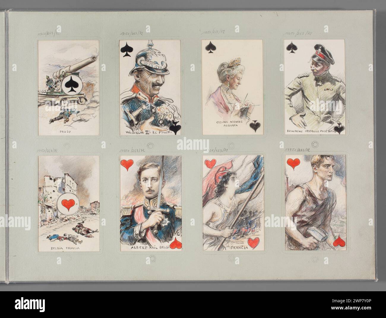 AS PIK - Prussian, King of Pik - Wilhelm II Hohenzollern, German ...