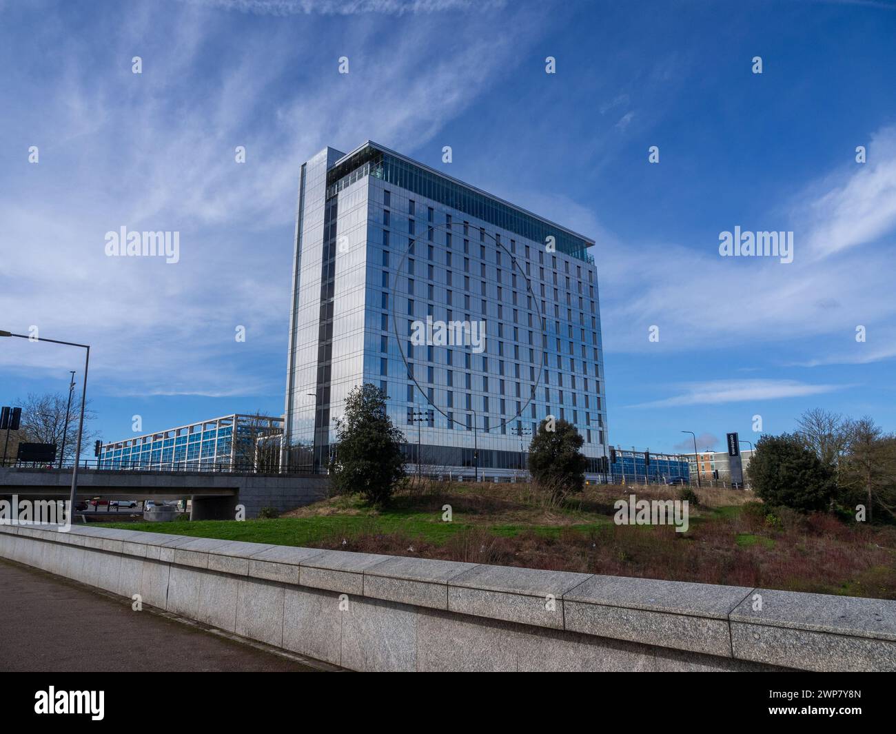 Exterior of Hotel Latour a modern high rise hotel in Central Milton ...