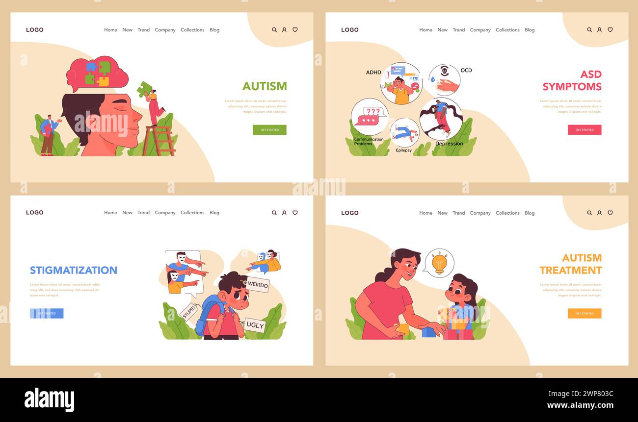Autism awareness concept. A comprehensive look into Autism Spectrum ... Autism awareness concept. A comprehensive look into Autism Spectrum ...