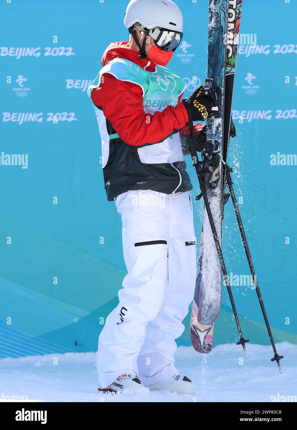 FEB 7, 2022 - Beijing, China: Lara Wolf of Austria competes in the ...